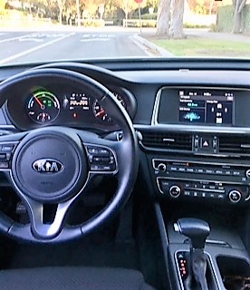 Kia hybrid dash – CarCentric